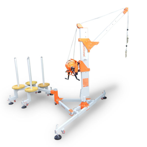 Mobile anchorage system for fall protection and rescue equipment. 360 ...